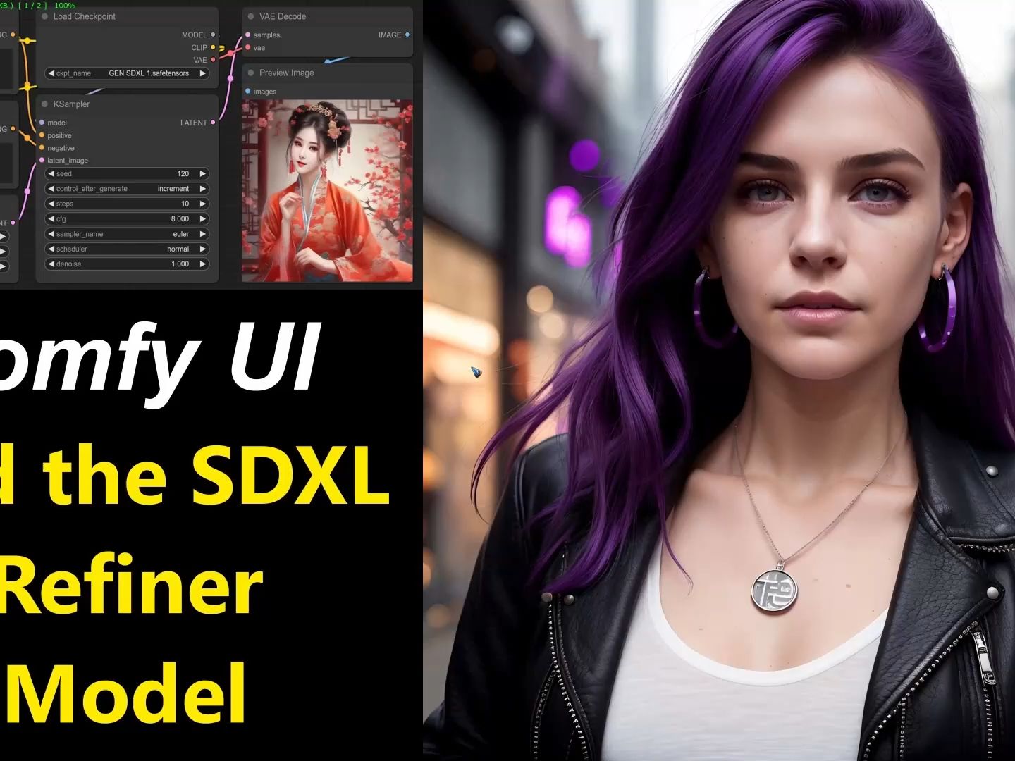 ComfyUI 02-SDXL精简程序工作流 - 视频下载 Video Downloader