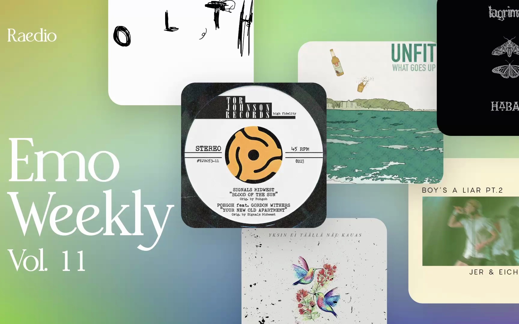 Emo新歌电台 第11集 - Pohgoh, OLTH, Lagrimas & more | Emo Weekly Vol. 11