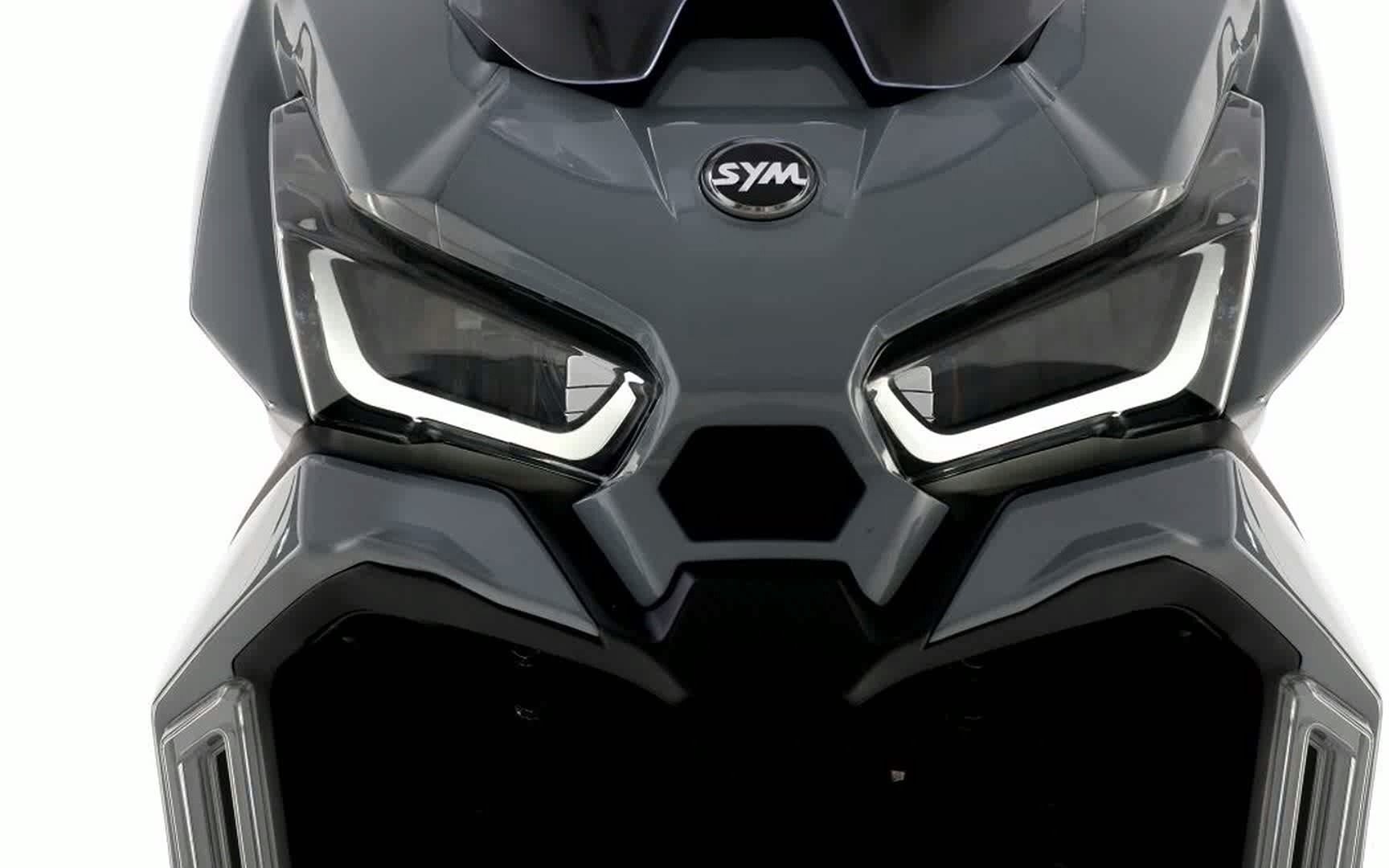 三阳的激进：SYM Husky ADV 150 怪兽越野踏板摩托_哔哩哔哩_bilibili