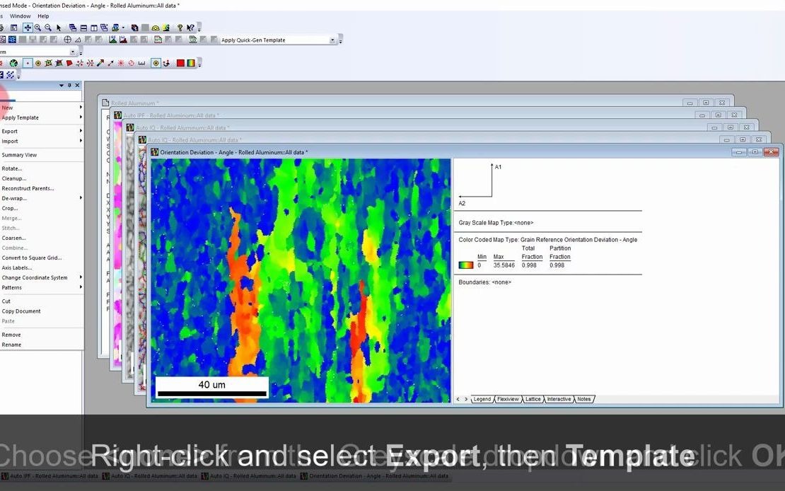 Using Templates in OIM Analysis（EBSD） - 视频下载 Video Downloader