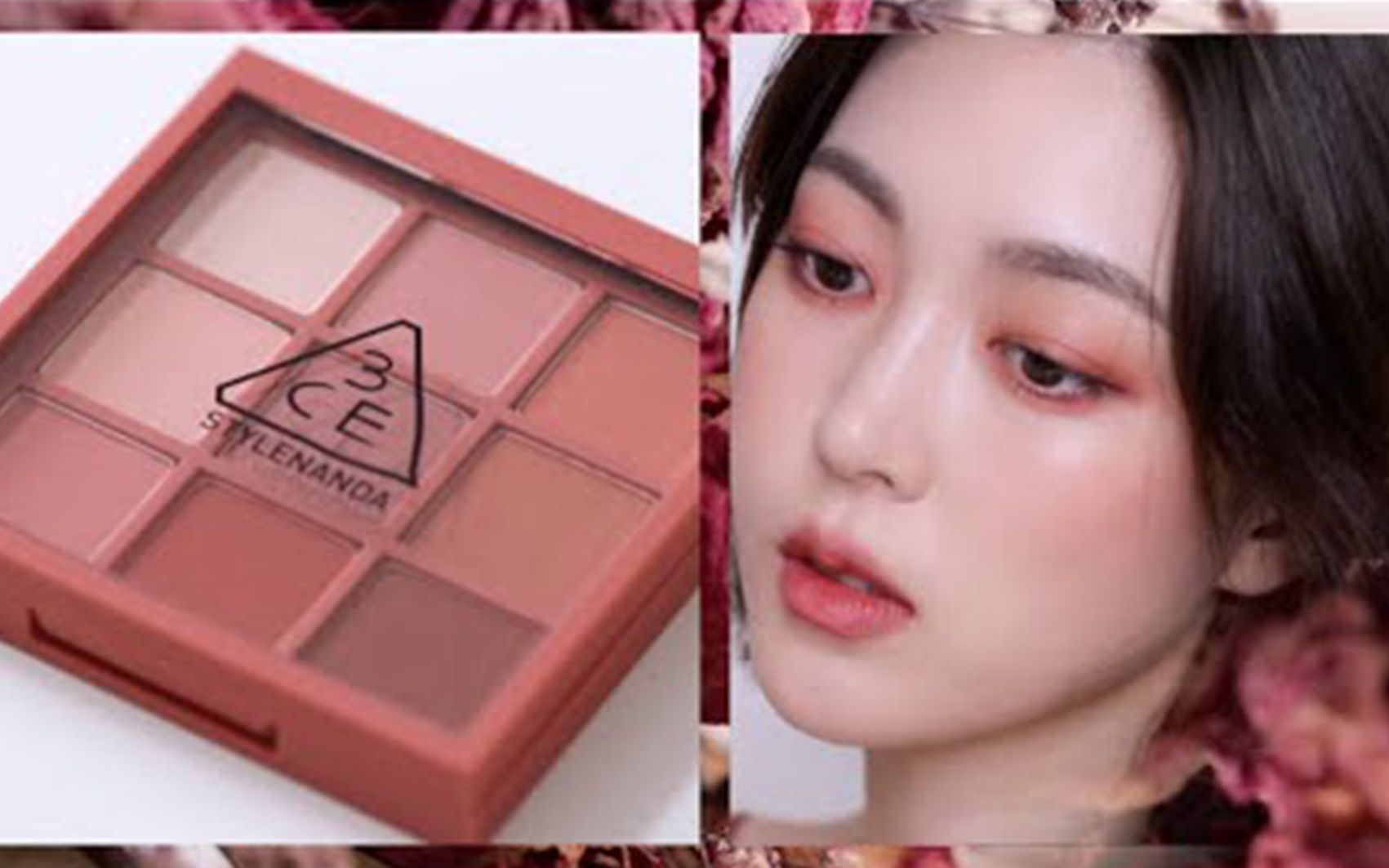 3ce smoother测评 上眼试色 日常眼妆