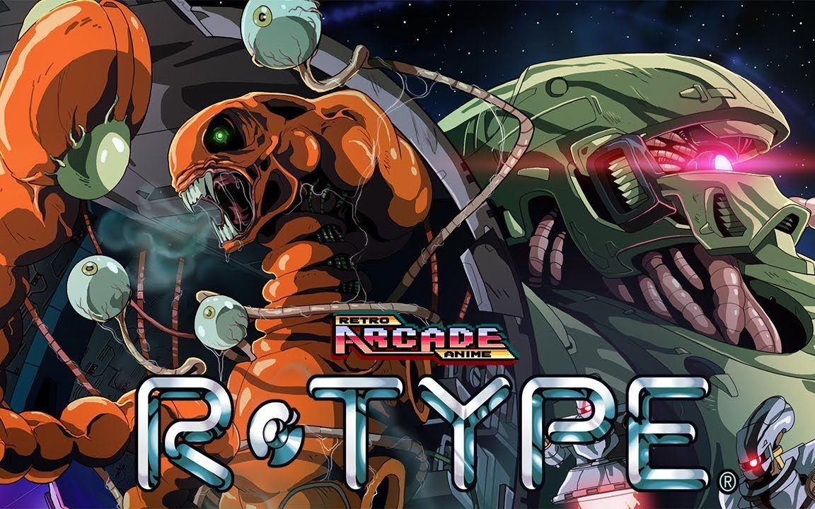 【R-TYPE】街机经典《异形战机》复古风改编动画_哔哩哔哩_bilibili