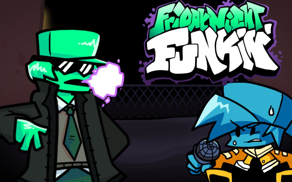 FNF优质换皮模组 Vs Minus Garcello 全流程