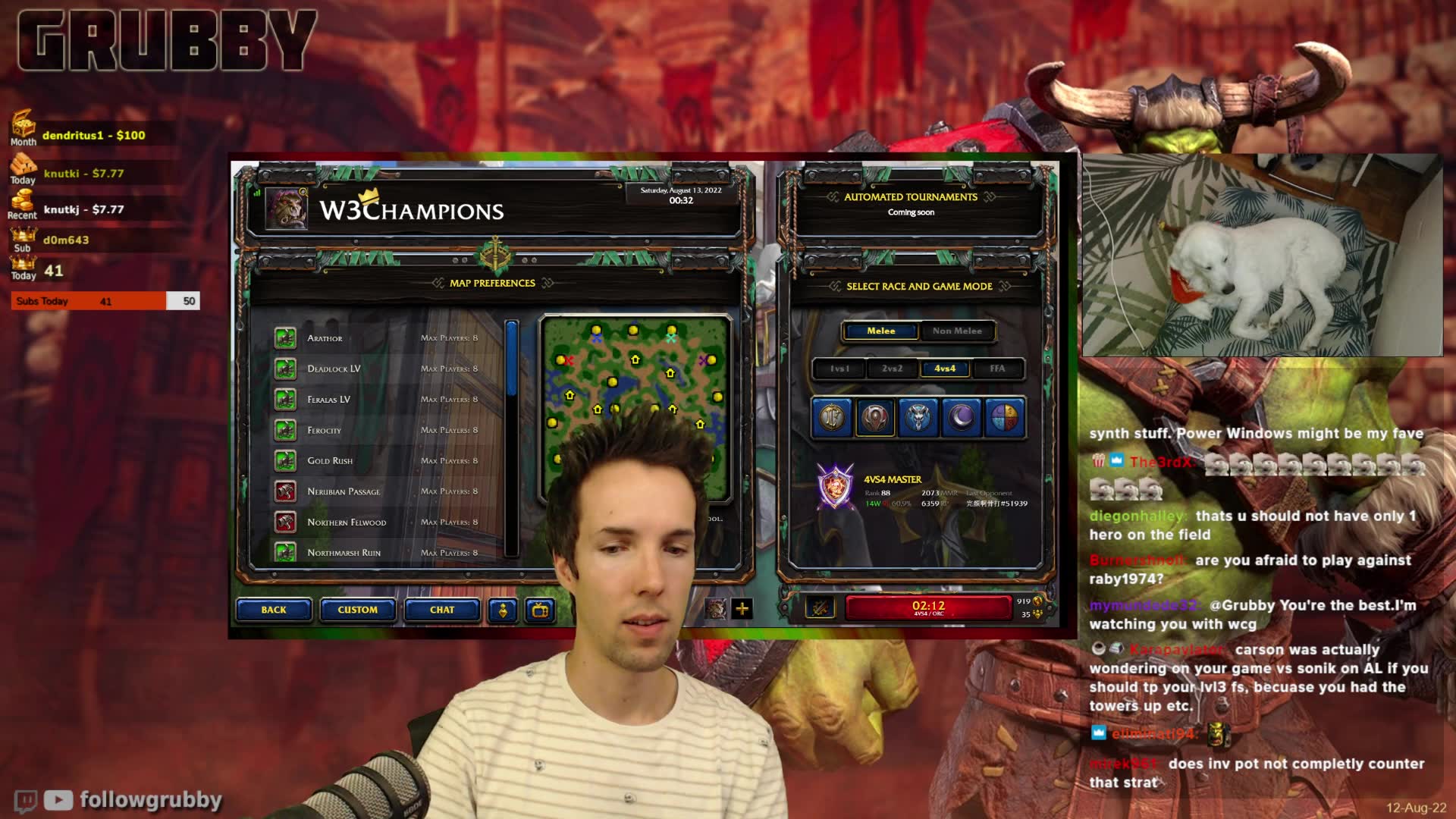 【搬运】Grubby 2022.08.13_第一视角