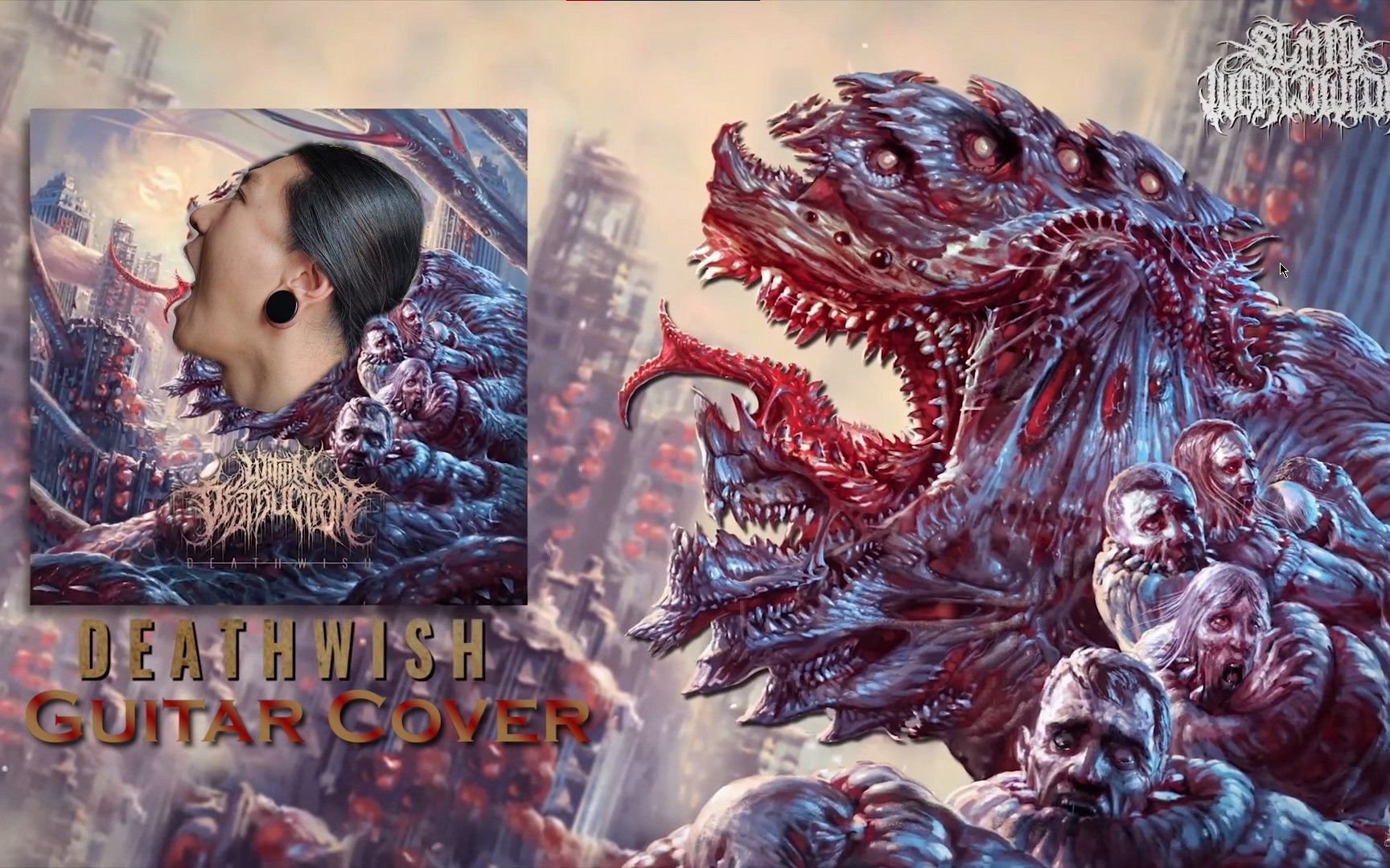 Within Destruction | D E A T H W I S H (Guitar Cover)_哔哩哔哩_bilibili