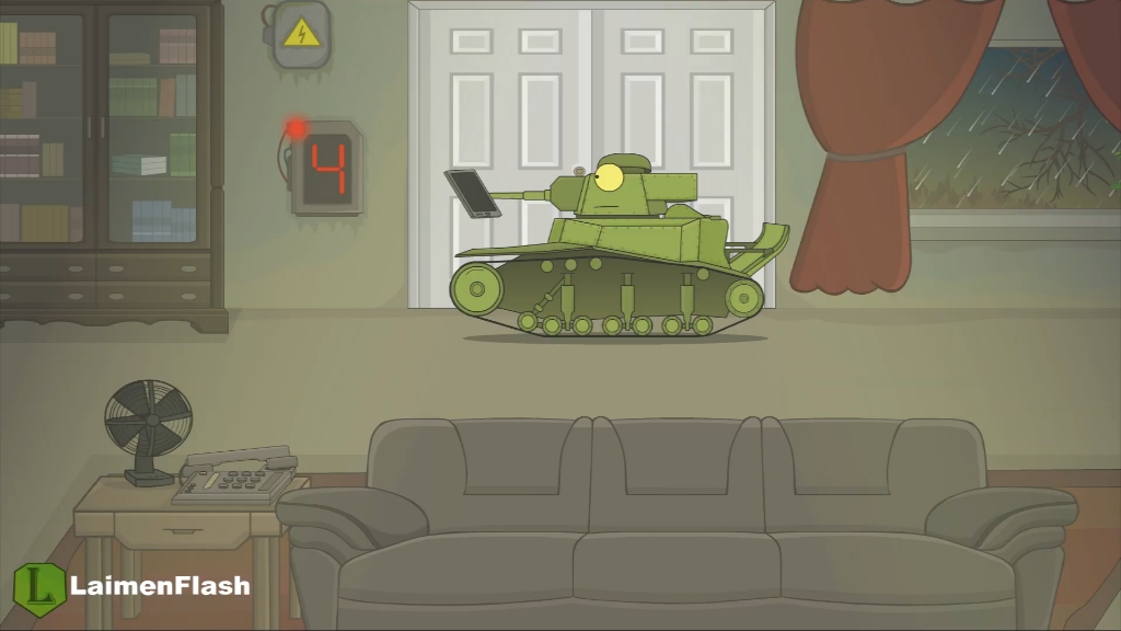 【坦克动画】五夜（3）【LaimenFlash】_哔哩哔哩_bilibili