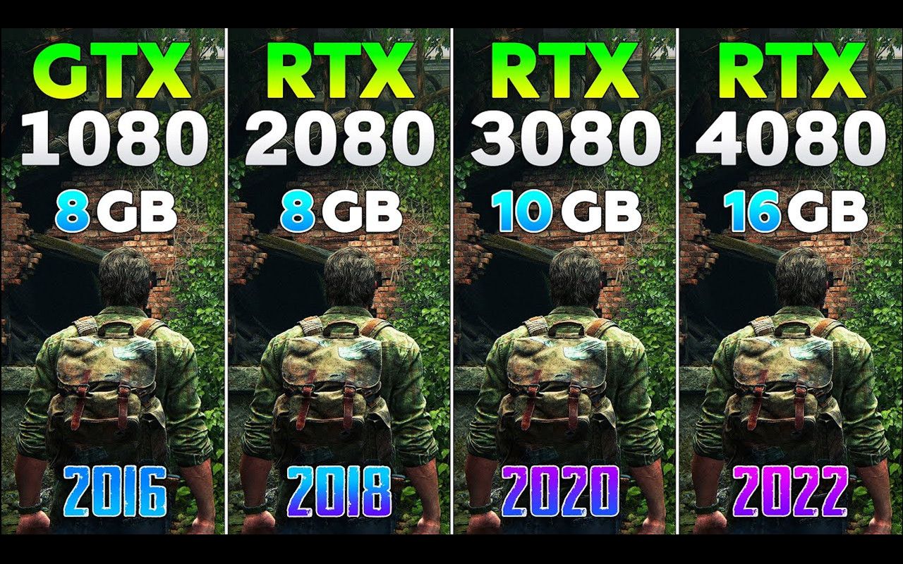 GTX 1080 vs RTX 2080 vs RTX 3080 vs RTX 4080 | 2K分辨率8款游戏对比测试 | 作者 ...