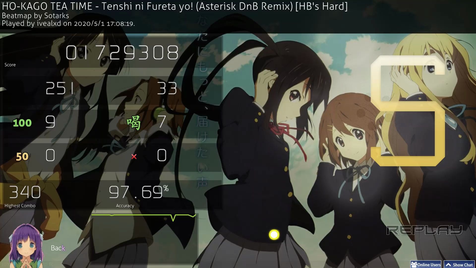 [OSU!]玩的也就那样（菜）_哔哩哔哩_bilibili