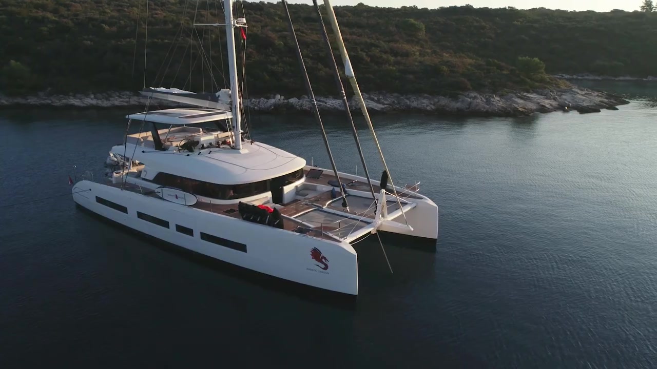 Lagoon 77 克罗地亚航行_哔哩哔哩_bilibili