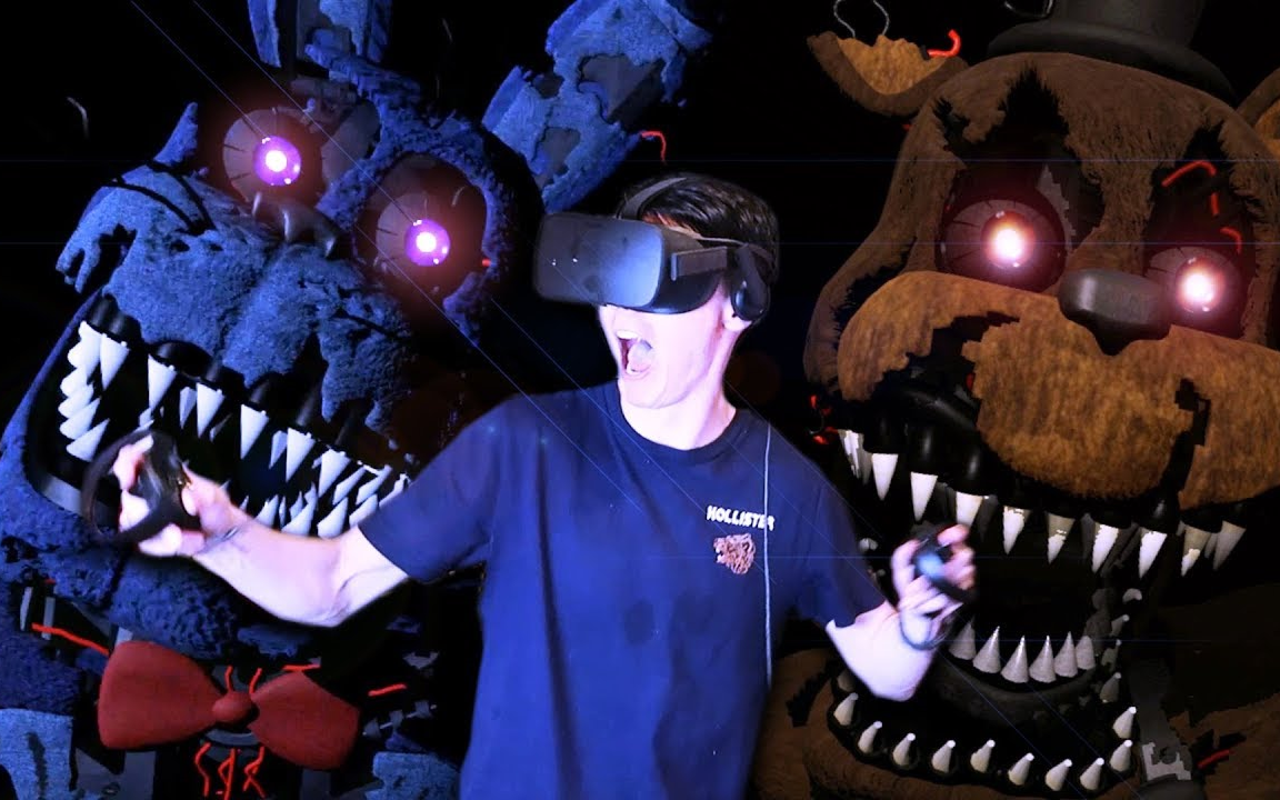 【Dawko/FNaF:VR】[1080P|中文字幕] 千倍糟糕…噩梦来袭！(1000 TIMES WORSE…THE NIGHTMARES ...