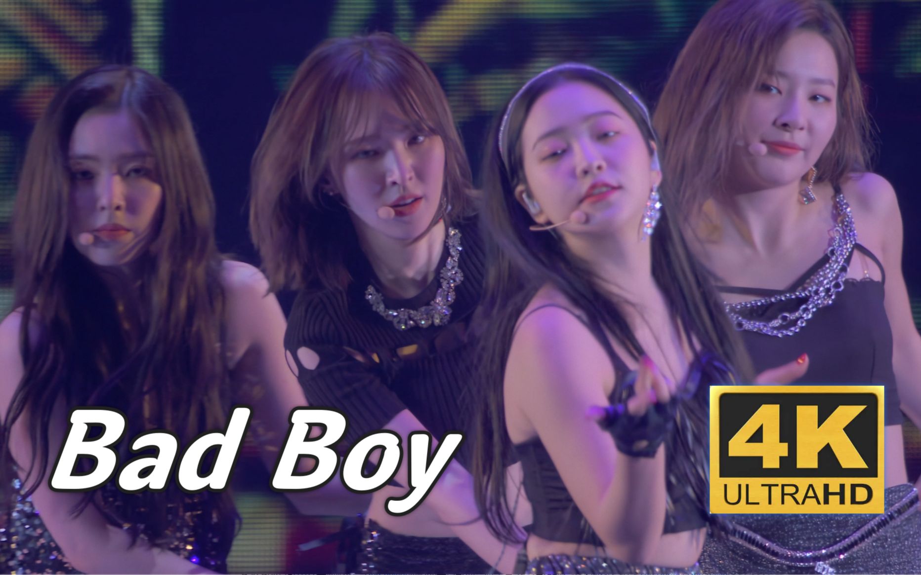 【4K中字】Red Velvet - Bad Boy 神级现场 稳健开麦 蓝光收藏画质 2019 日本二巡“REDMARE”in JAPAN ...