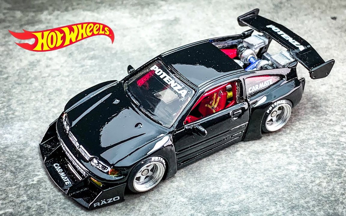 JDP改造风火轮 - 本田Honda CRX后置V6双涡轮增压发动机Time Attack赛车文化_哔哩哔哩_bilibili