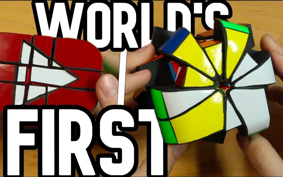 全球首个SQ1按钮魔方 Derpy Cuber_哔哩哔哩_bilibili