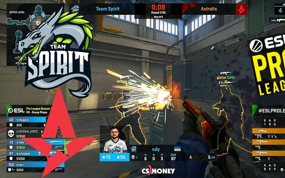 【EPL S12】Astralis vs Spirit BO3 高光版_哔哩哔哩_bilibili