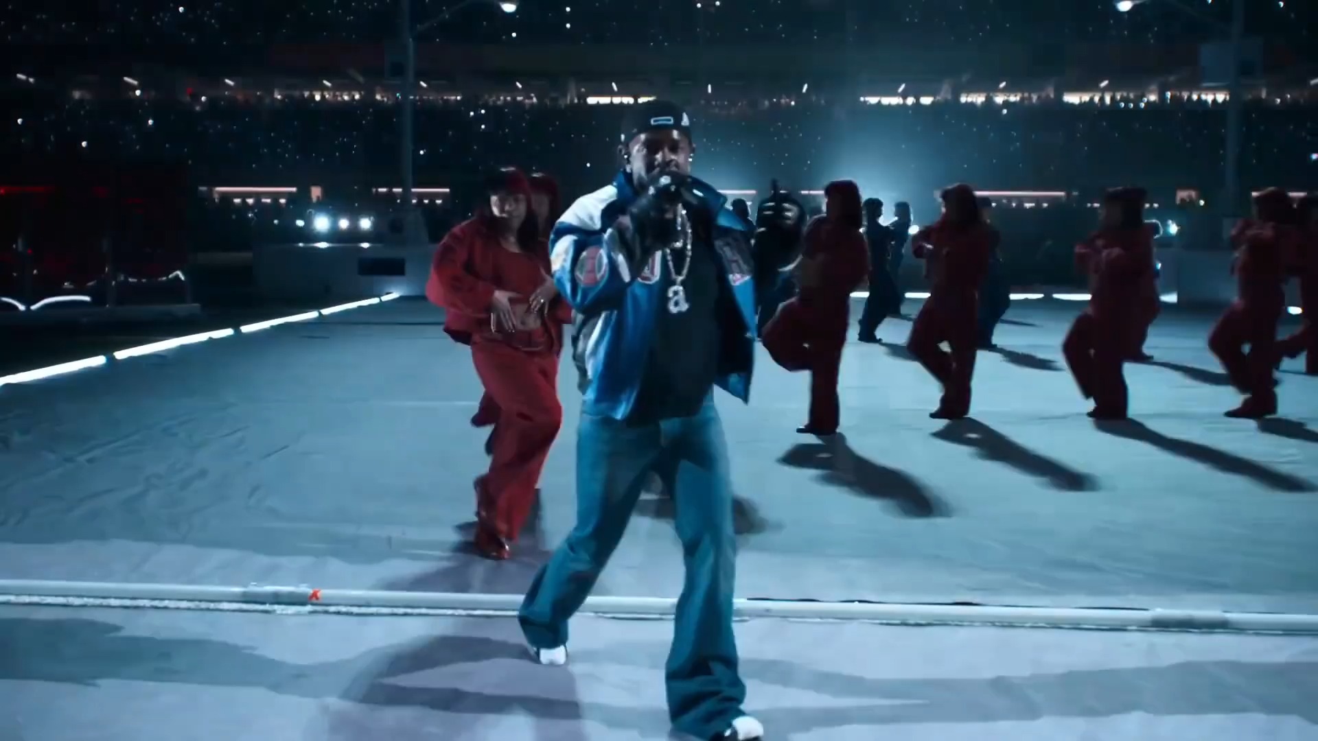 [4K 60FPS] 中英字幕 Kendrick Lamar's Super Bowl LIX Halftime Show 2025-不许摸杨 ...