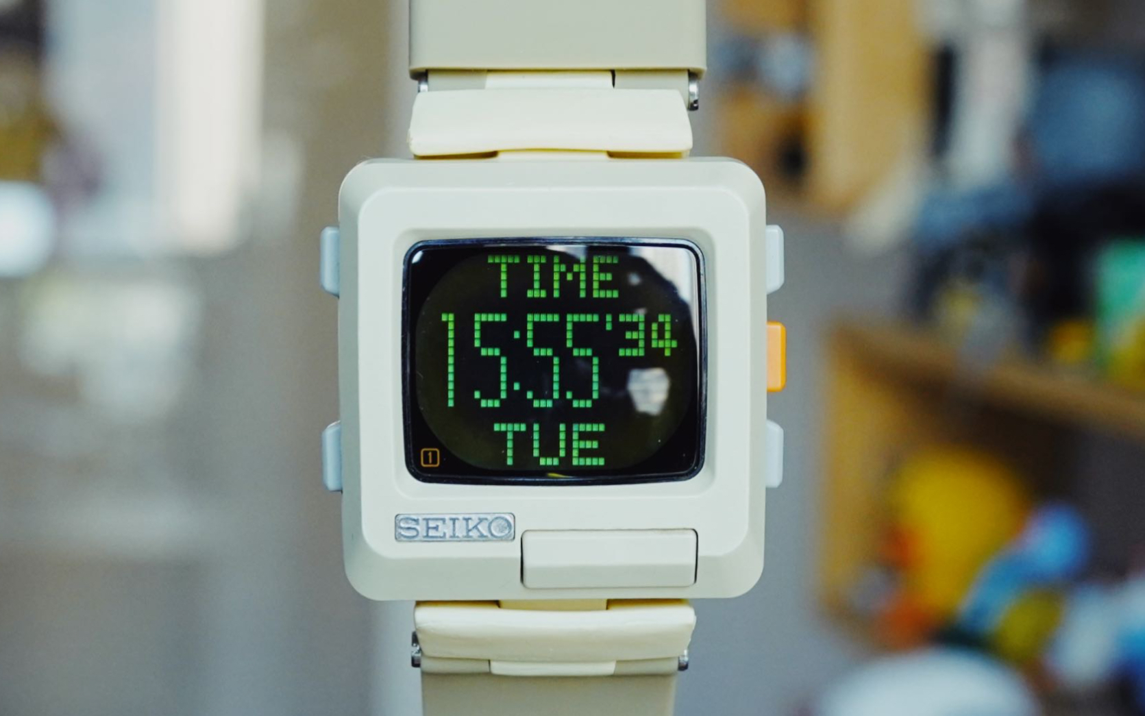 把老电视戴在手上，最酷数显-seiko w853 timetron_哔哩哔哩_bilibili