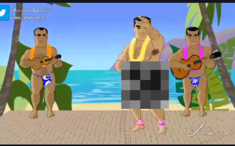 Animan Studios 新版DLC 夏威夷舞蹈 - 视频下载 Video Downloader