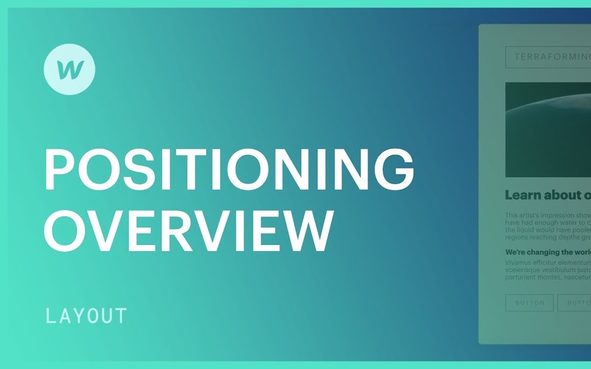 Positioning for beginners (relative, absolute, fixed) - Webflow CSS教程_哔 ...