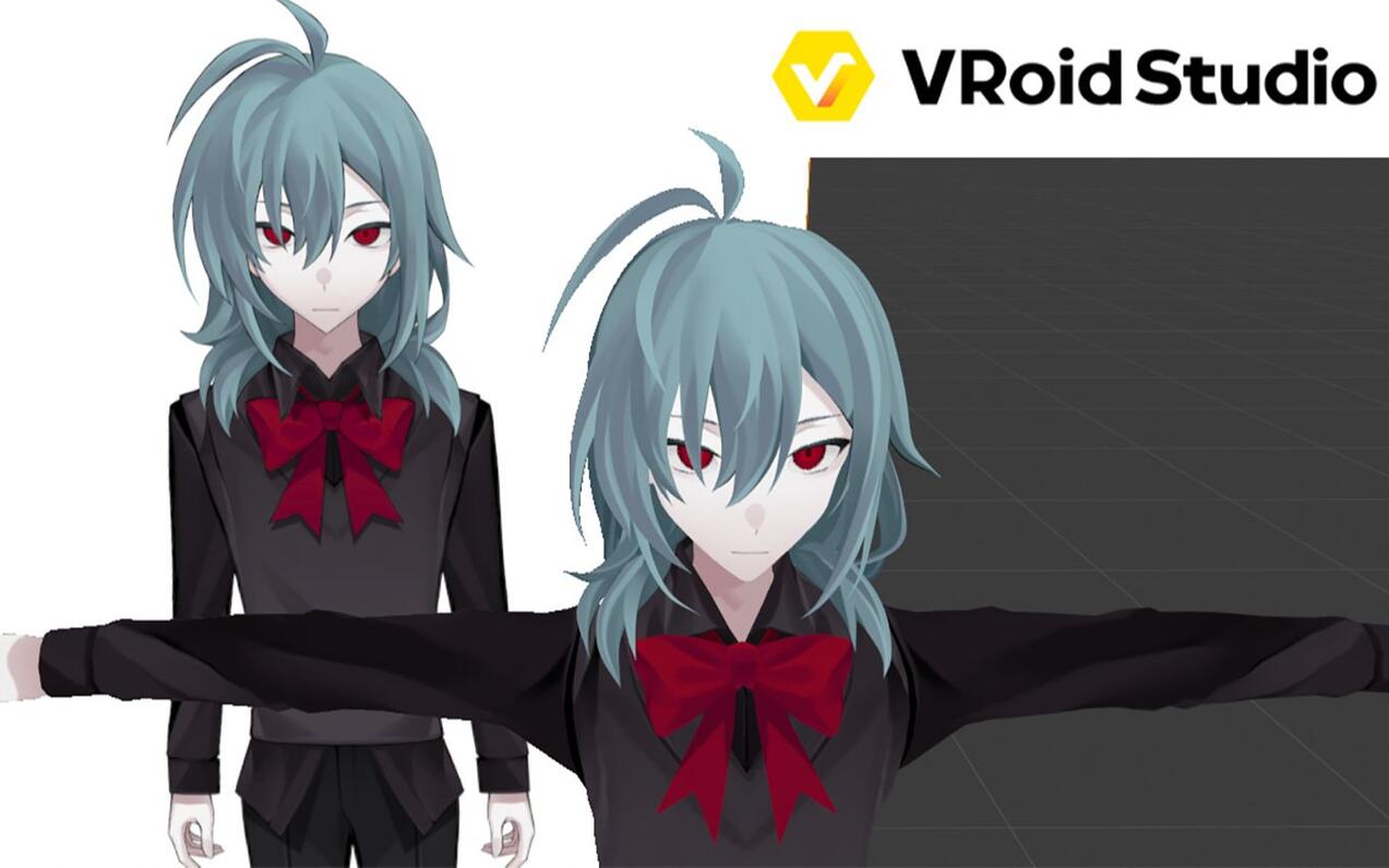 【VRoid教程/画手向】如何让你的OC变成立体人 - 哔哩哔哩