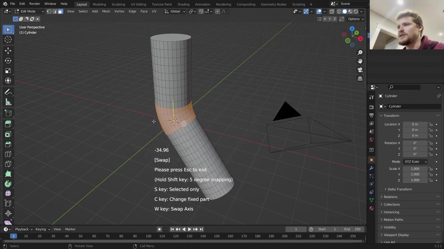 Blender中文版插件 Simple Bend v2.1.8 一键扇形弯曲细分网格建模插件 - 哔哩哔哩