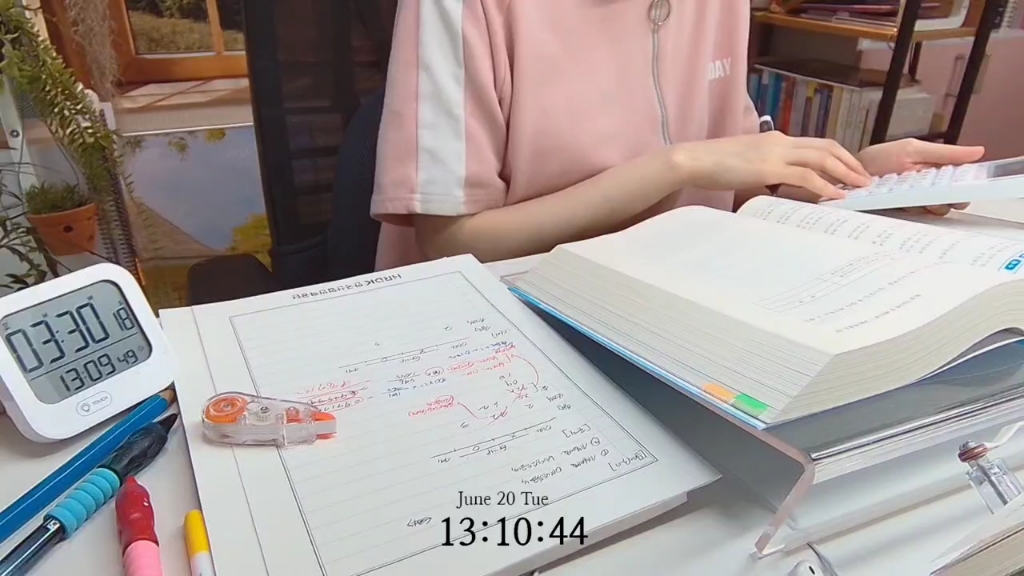 【Millin】Study with me｜在自习室学习10h｜准备考试｜实时学习｜背景噪音｜no bgm-可樂樂要加冰-可樂樂要加冰-哔哩哔哩视频