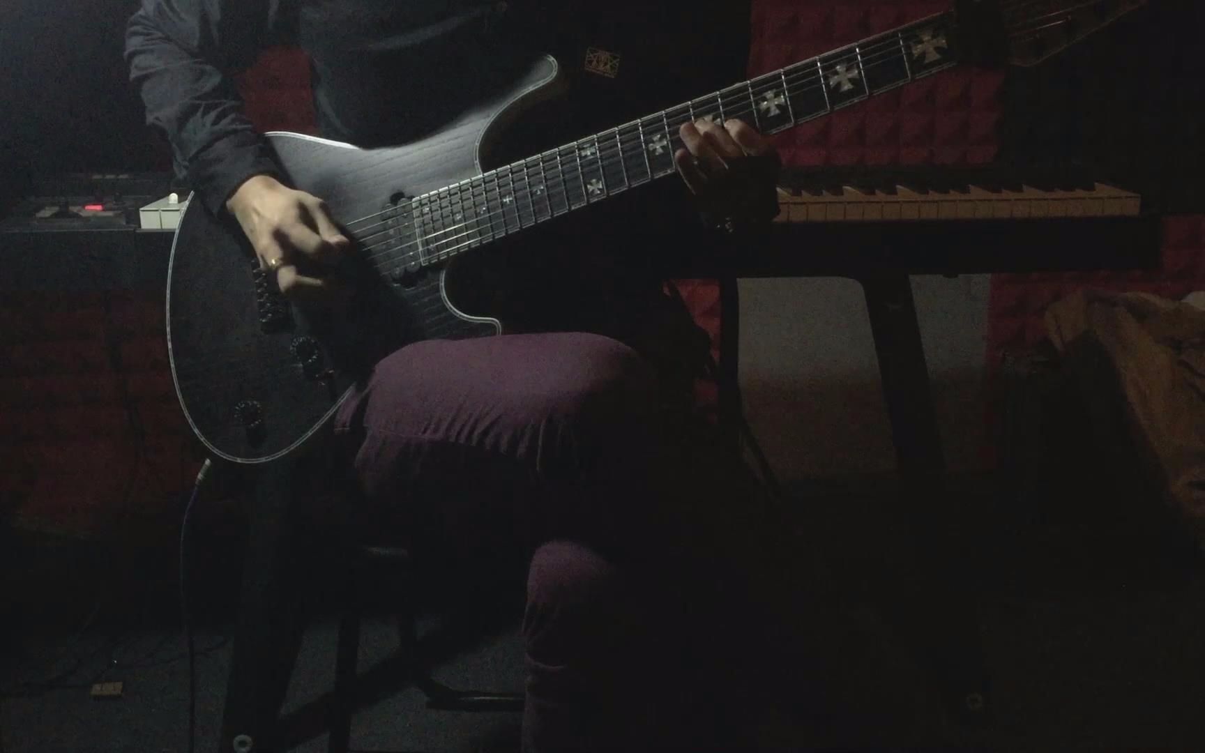 【Plini】Paper Moon Guitar Cover 前卫金属_哔哩哔哩_bilibili