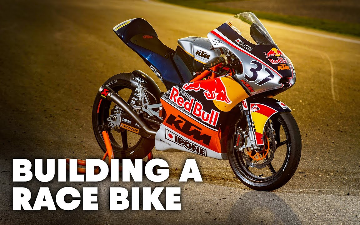 如何组装一辆MotoGP新秀杯赛车 · KTM RC250R_哔哩哔哩_bilibili