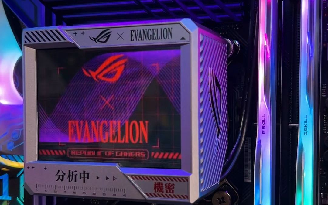华硕 ROG x EVA 搭配亮机卡GTX1650的高光时刻！！！_哔哩哔哩_bilibili