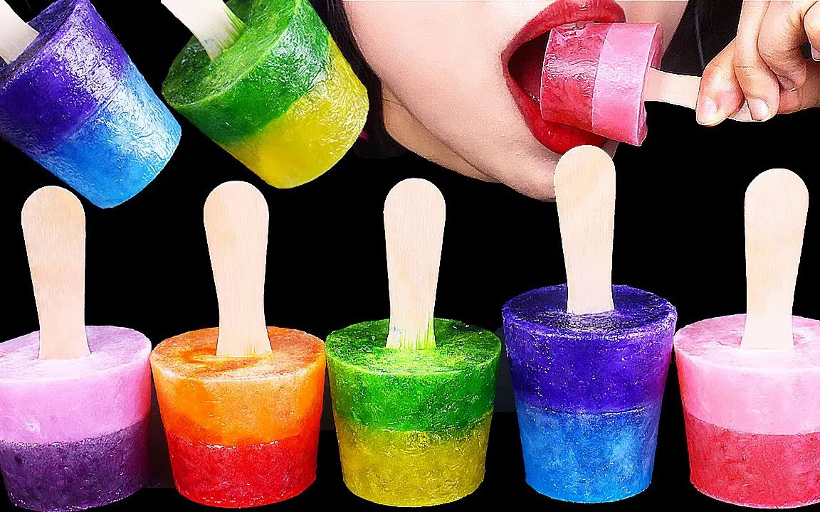 搬运未剪|方便自听 Pingcoの 彩虹冰淇淋琥珀糖_哔哩哔哩_bilibili