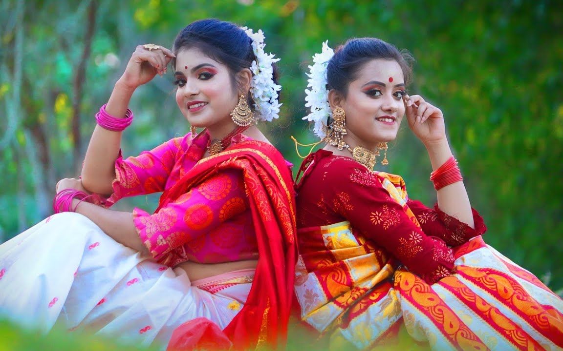 Boishakher Bikel Belay Dance | Anushri & Rakhi | Akash & Kona | Folk ...