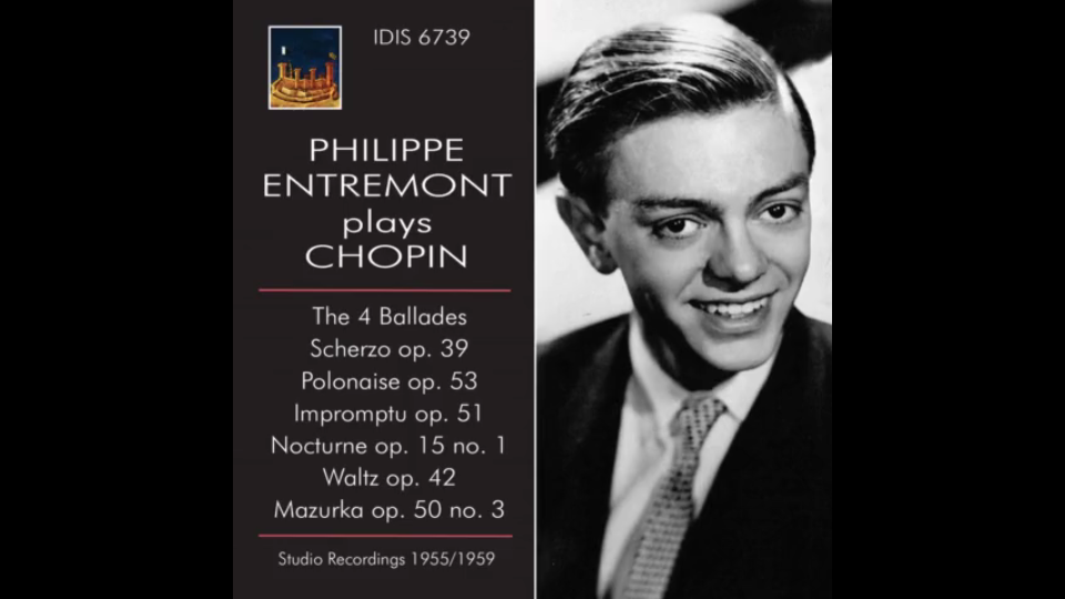 【Philippe Entremont】Chopin Piano Work 4 Ballades etc._哔哩哔哩_bilibili