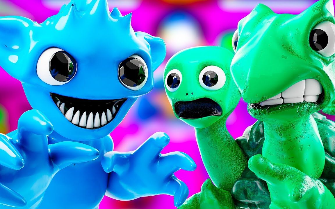 Garten of Banban 4 - SMILEY MILEY and Dr.Fluffypants fight with SAD ...