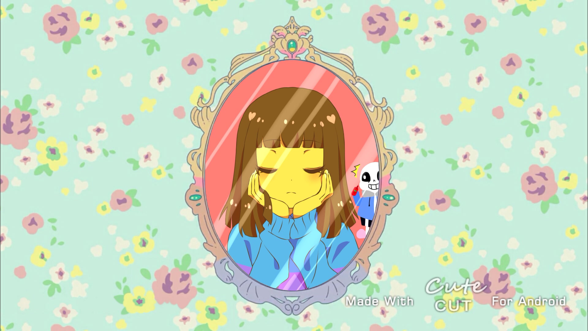 【Glitchtale】frisk想变得可爱！_哔哩哔哩_bilibili