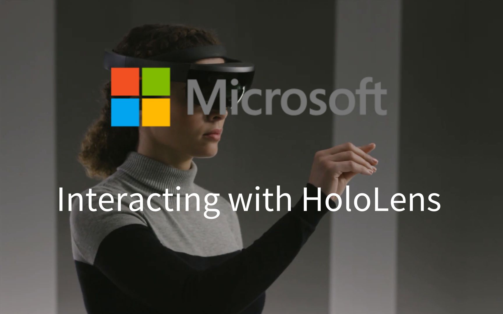 与Microsoft HoloLens 2的交互操作，未来触手可及_哔哩哔哩_bilibili