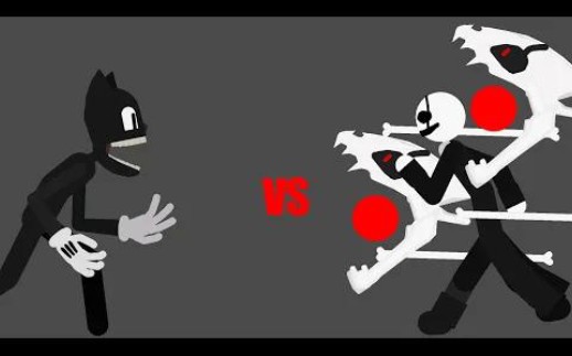Gaster VS Cartoon Cat_哔哩哔哩 (゜-゜)つロ 干杯~-bilibili