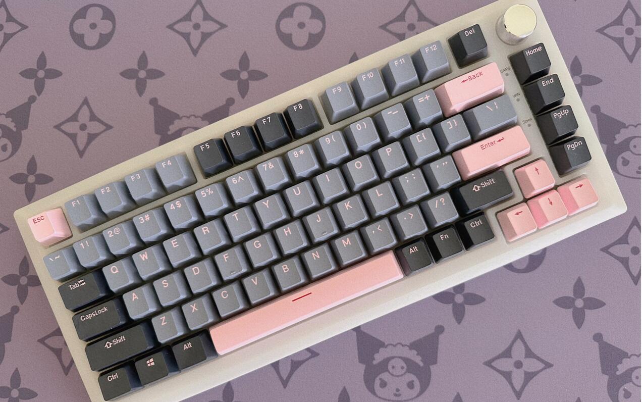 性价比拉满！磨砂质感灯光～75配列！—黑吉蛇dk75 - 哔哩哔哩