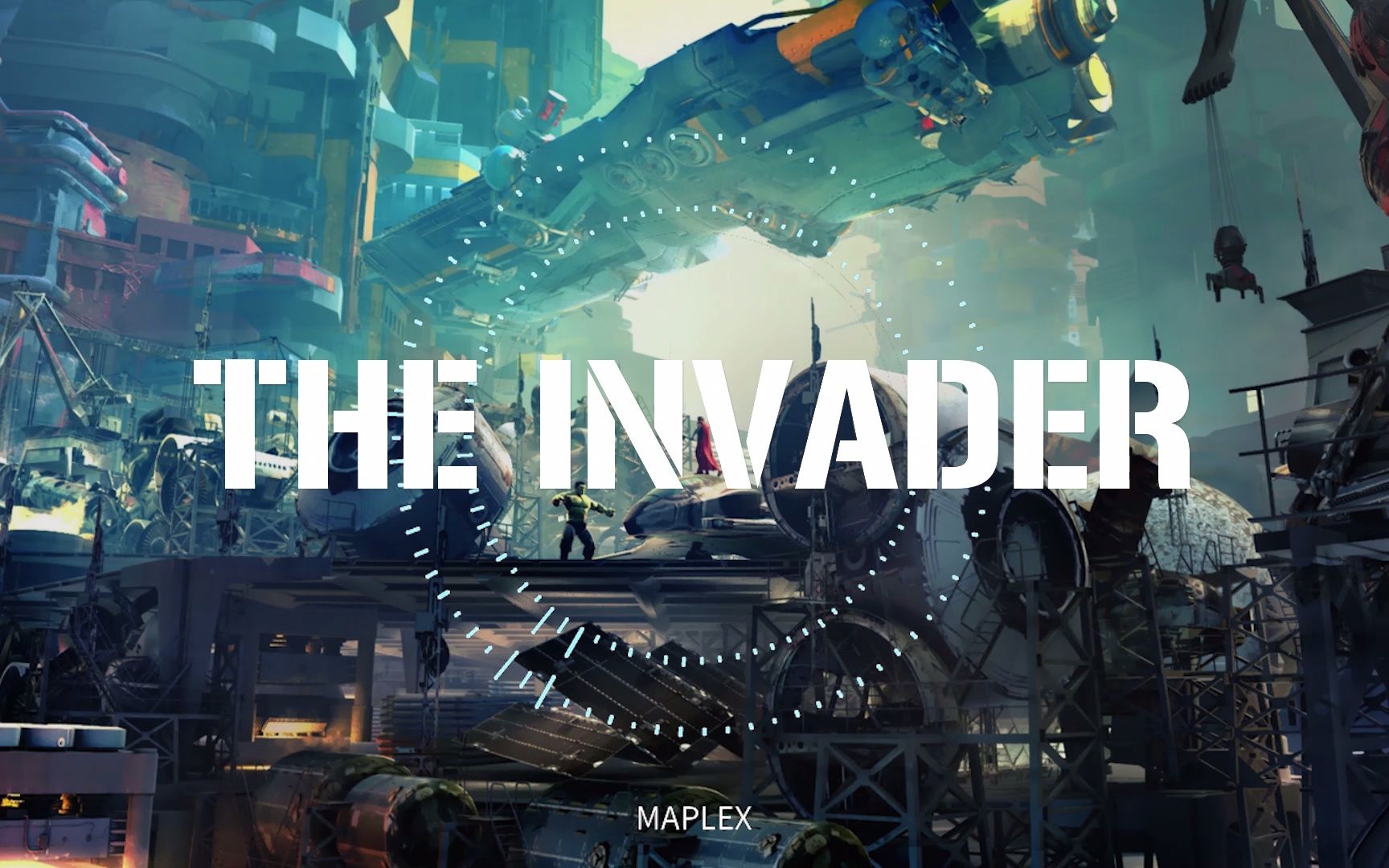 【原创音乐/音游曲】The Invader 科幻电子风格巨作！（bushi_哔哩哔哩_bilibili