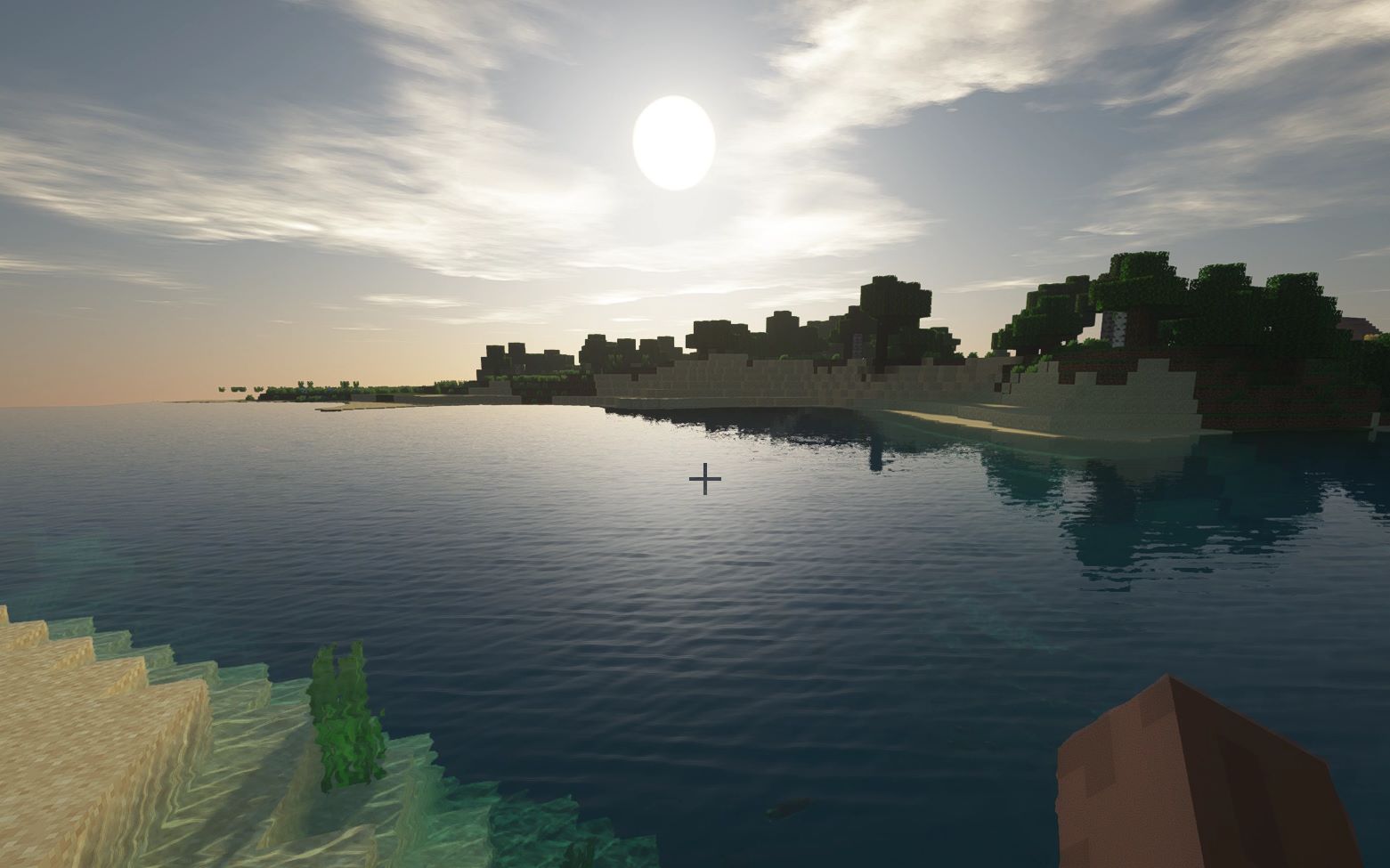 【Minecraft】：最新光影SEUS_PTGI_E9！这画面也太美了吧！_哔哩哔哩_bilibili