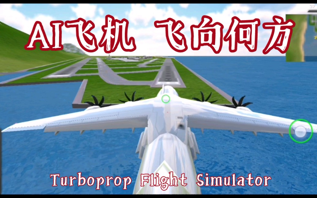 【TFS/新版】登上AI控制NPC飞机的机背 看它究竟飞向何方 (Turboprop Flight Simulator V1.27测评)_哔哩 ...