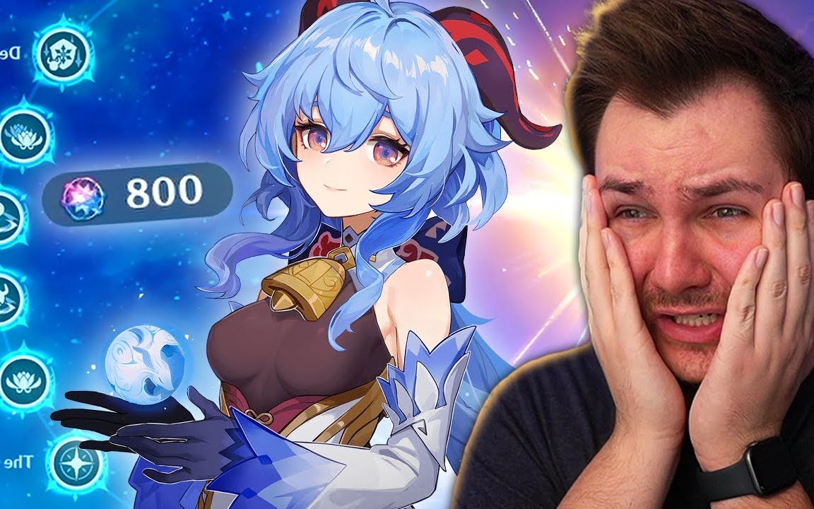 原神3.0 Doro44 800粉球挑战满命甘雨_哔哩哔哩bilibili_原神