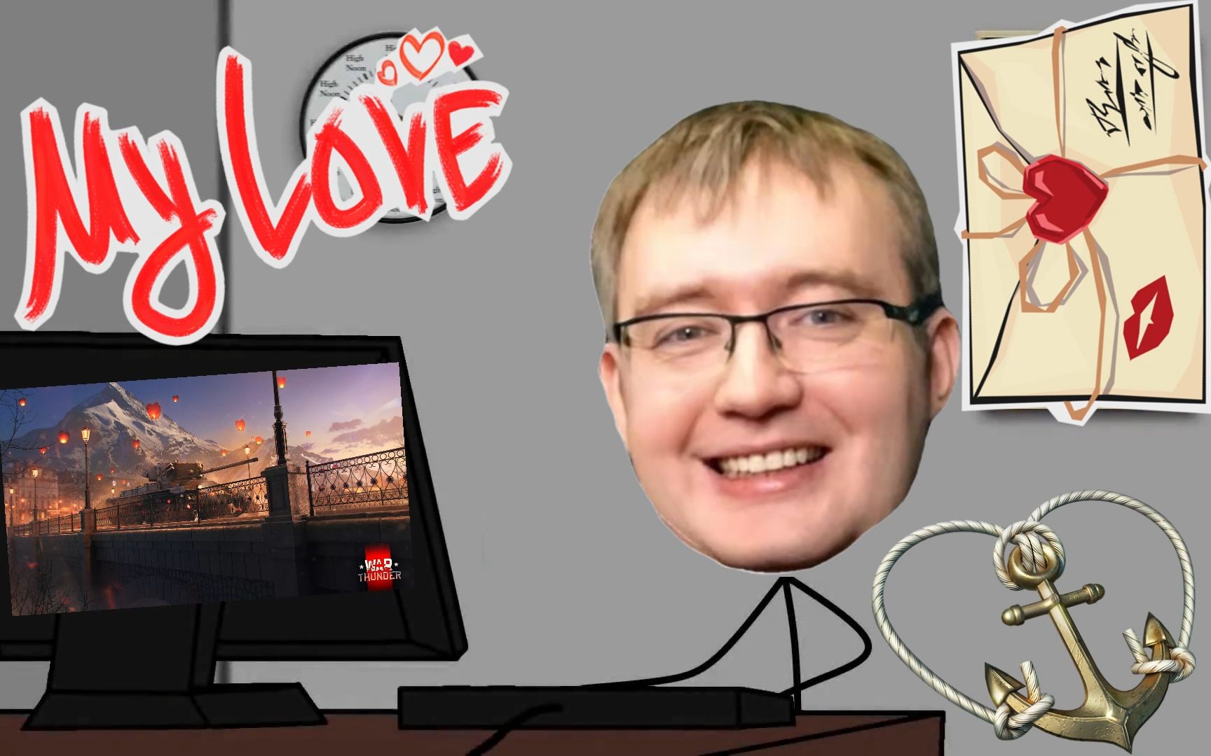 【战争雷霆】 情人节 BVVD和女朋友争宠 你的选择是?_哔哩哔哩_bilibili