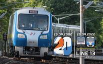 【北京地铁】13号线56组DKZ5/DKZ6型电动客车组(H401~H456)照片全集 - 哔哩哔哩