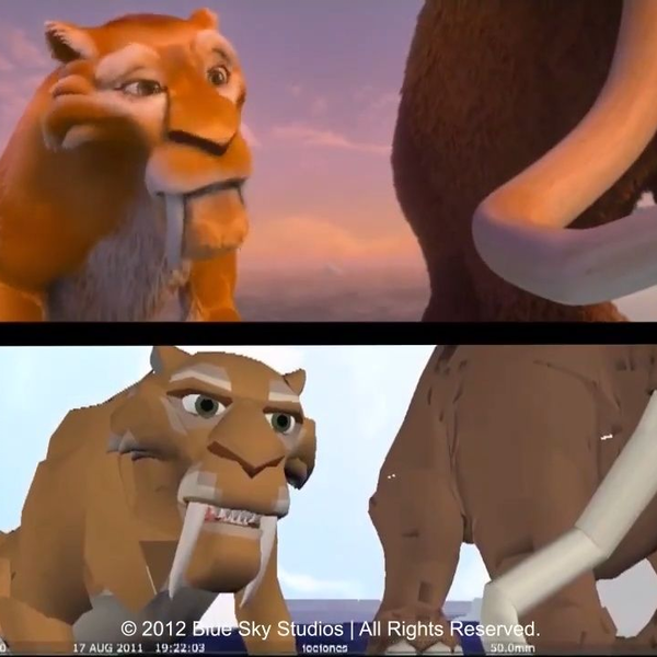 Ice Age Diego Vs Soto