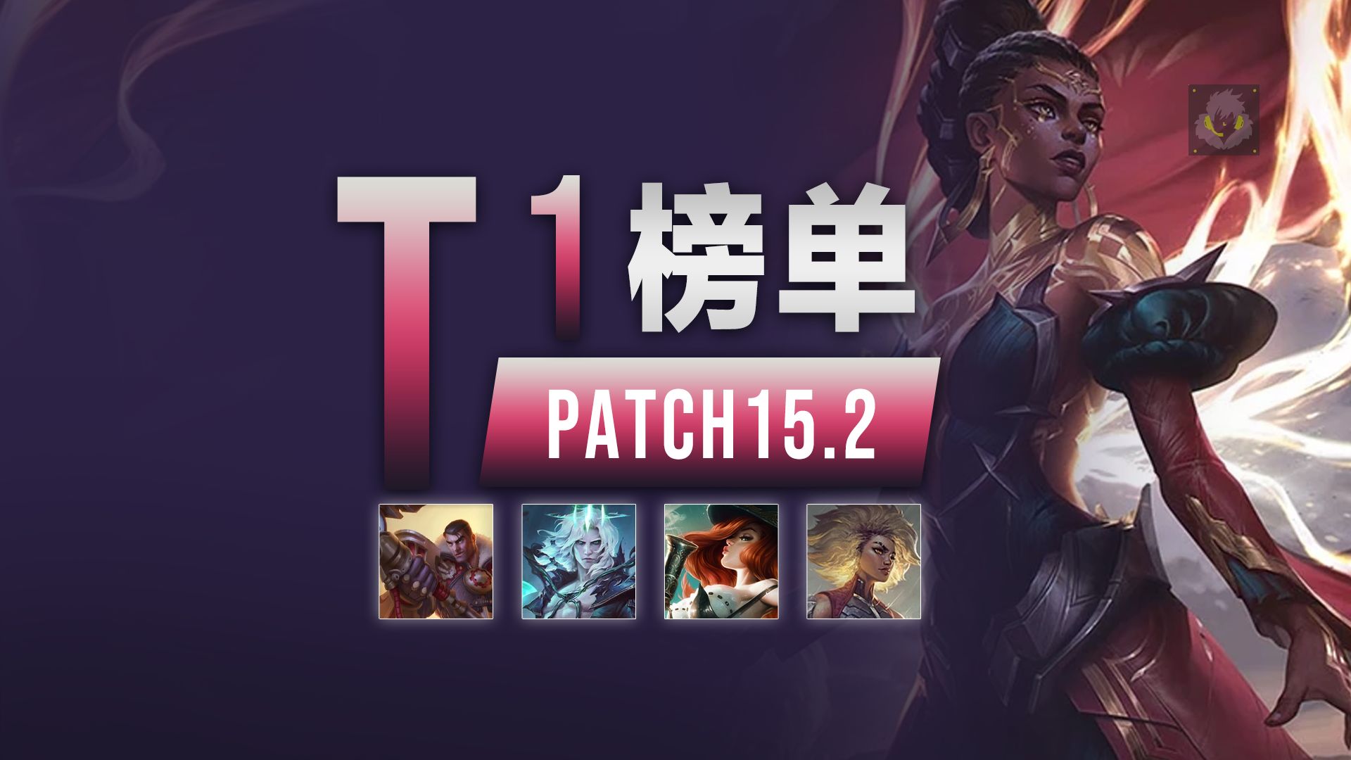 15.2T1英雄榜单，梅尔霸榜中辅，破败王再回巅峰，女枪夺回一姐-兰斯Studios-兰斯Studios-哔哩哔哩视频