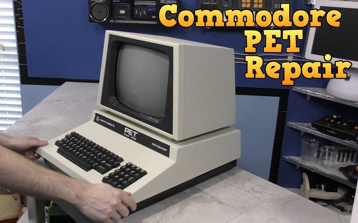 【8-Bit Guy】Commodore PET 修复展示_哔哩哔哩 (゜-゜)つロ 干杯~-bilibili