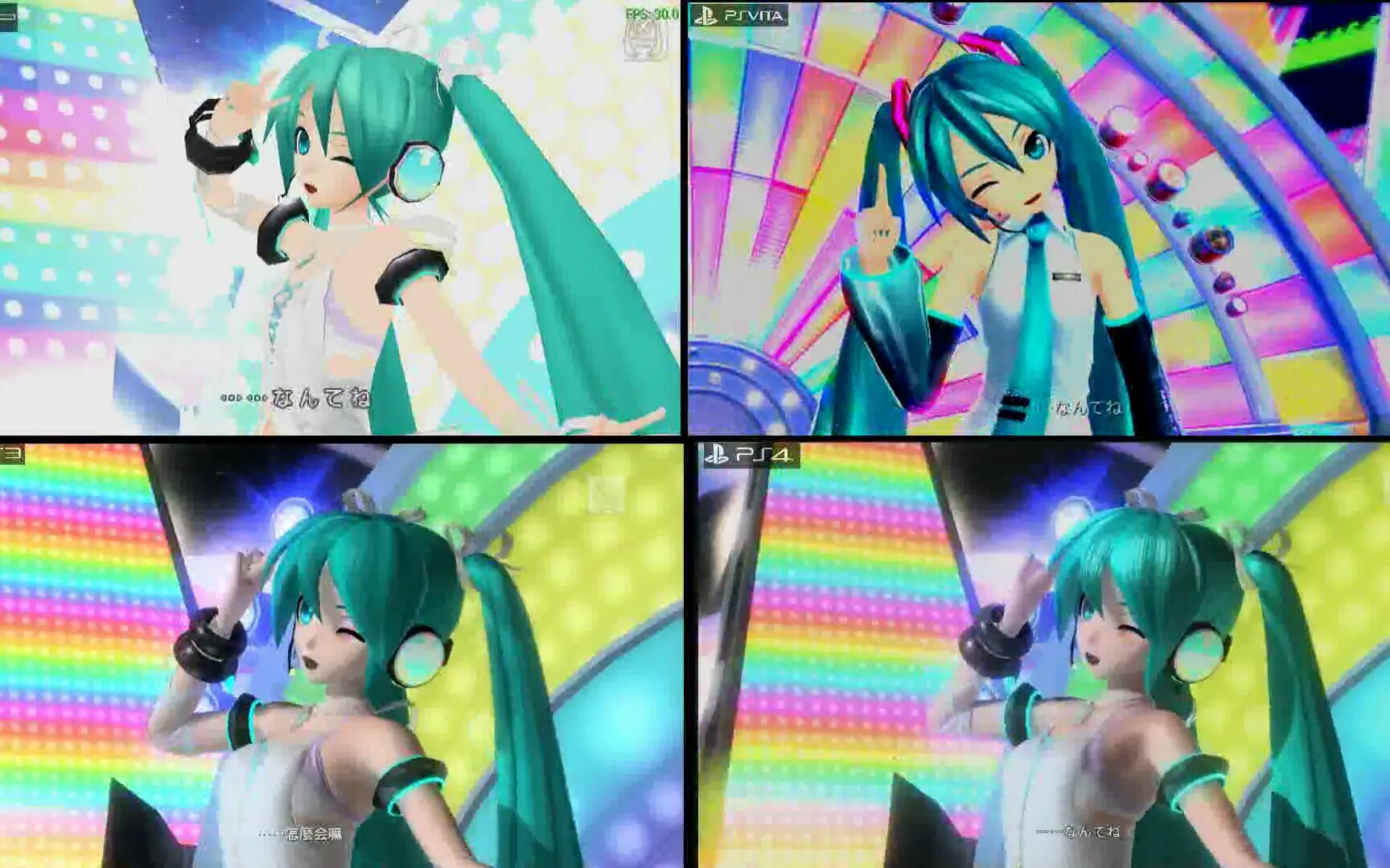 【歌姬计划PV】 Melt PSP到PS4画质对比_哔哩哔哩_bilibili