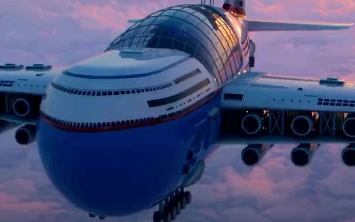 这架Sky Cruise空中邮轮酒店也太赞了吧！_哔哩哔哩_bilibili