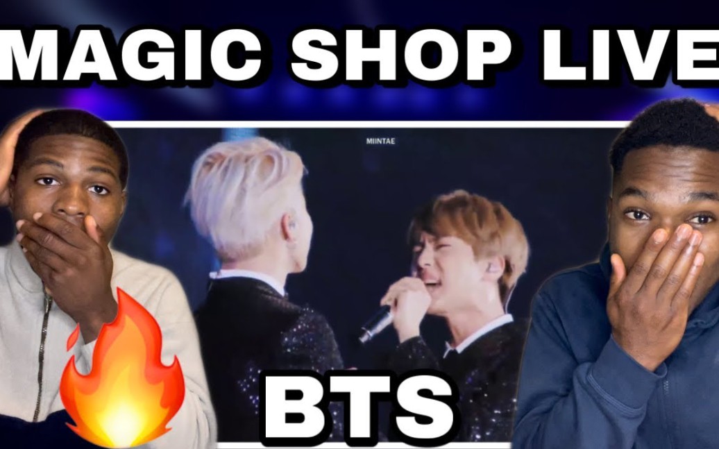 BTS - Magic Shop (LIVE Performance) [FIRST LISTEN]_哔哩哔哩_bilibili