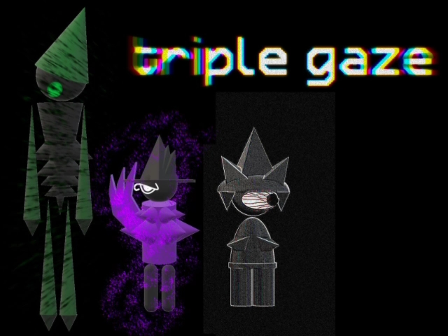 【FNF/DNB】Triple gaze (Condescending Conbi、Hortas and INMBIS sing Triple ...