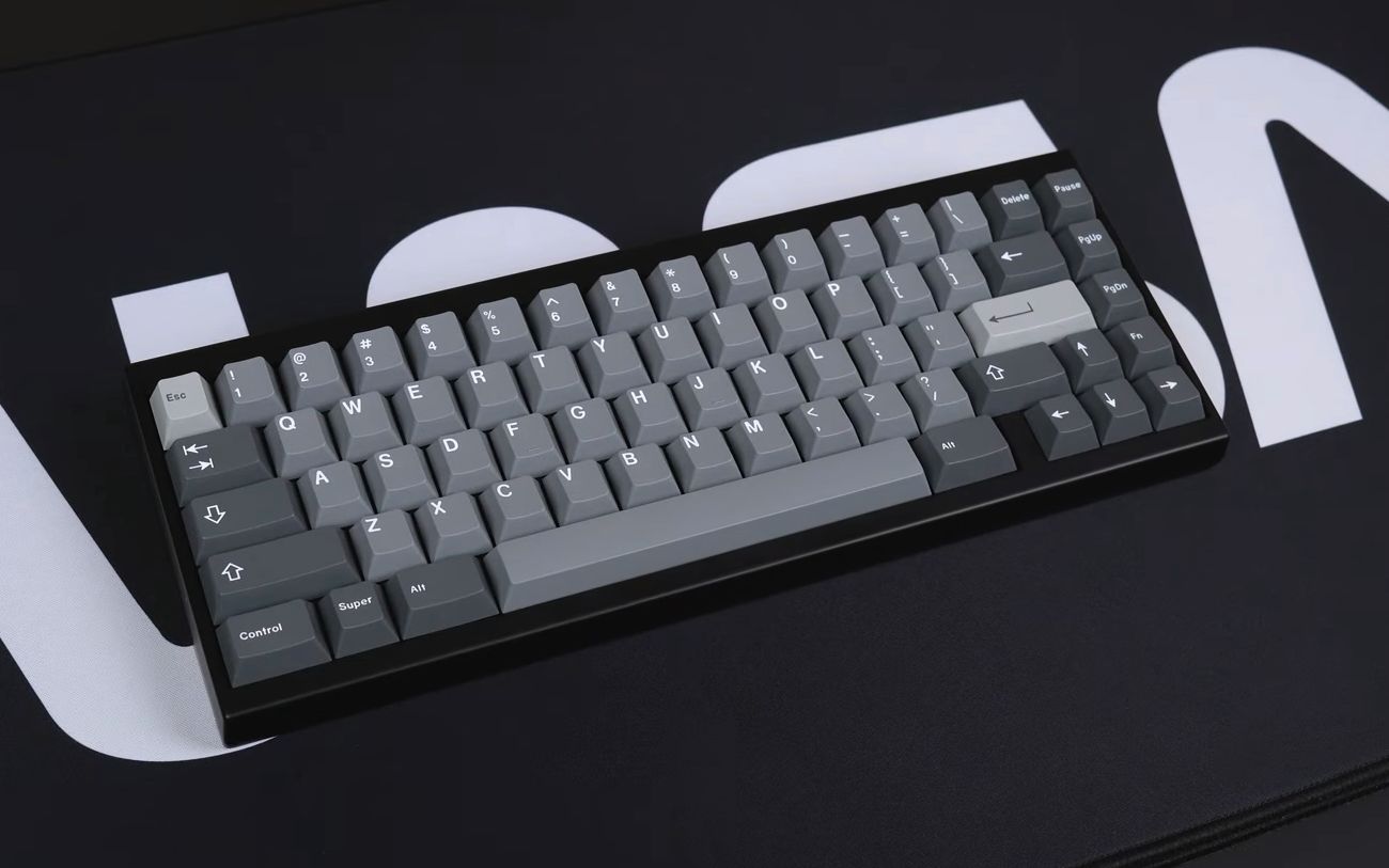 【打字音】Keycult No. 2/65 /奶油羊驼轴 /铝定 /GMK摩登豆键帽 键盘打字声 码字记录_哔哩哔哩_bilibili